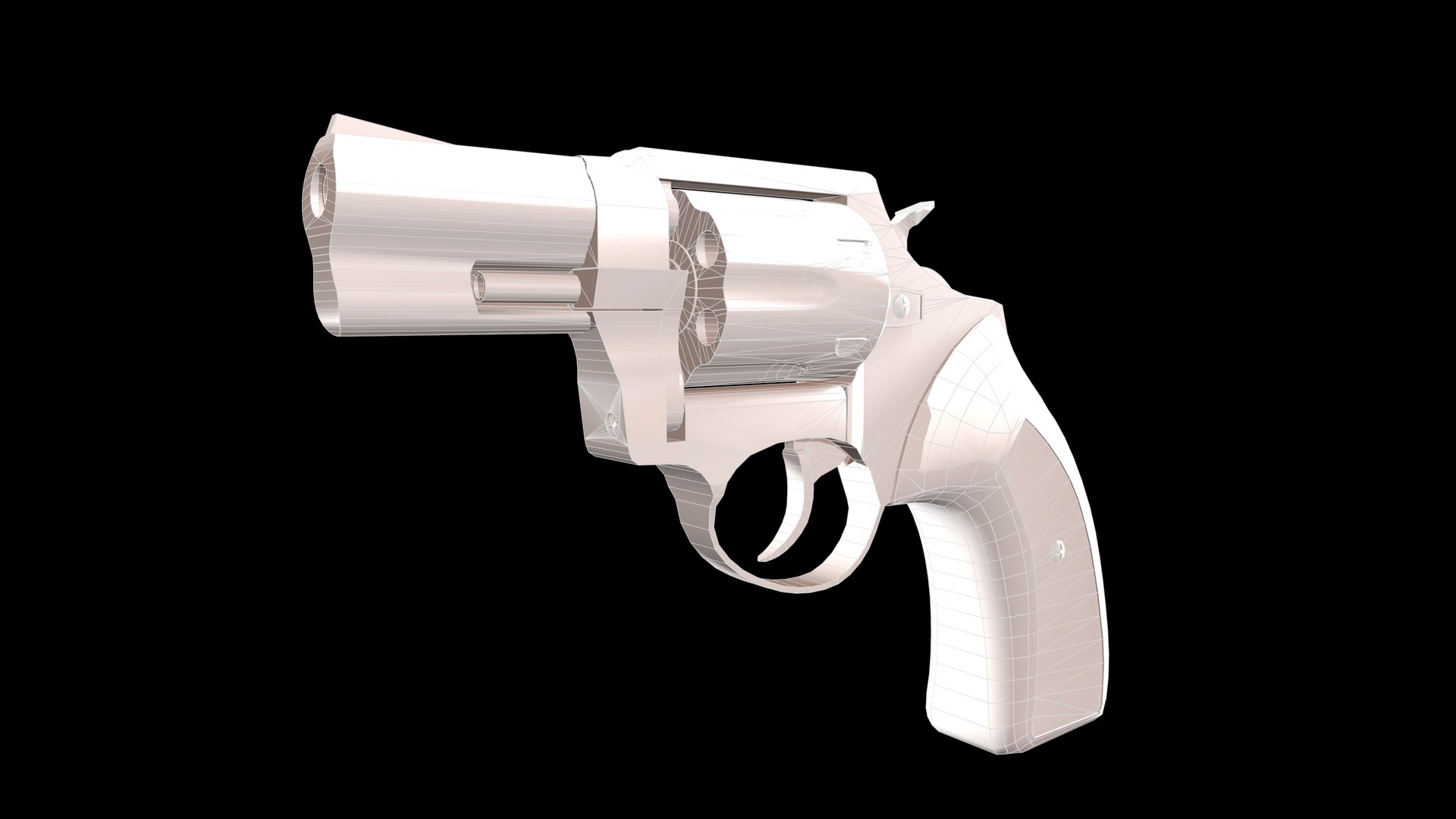 3D Revolver T-96 Model - TurboSquid 2188462