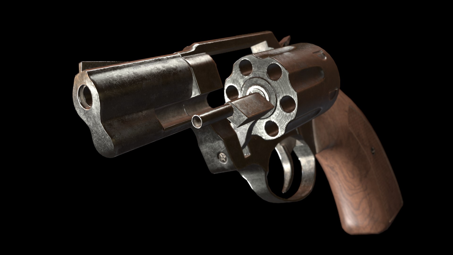 3D Revolver T-96 Model - TurboSquid 2188462