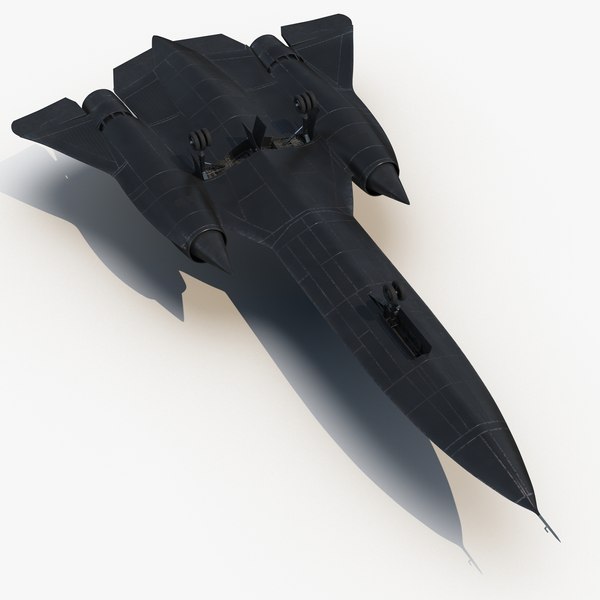 3d sr-71 blackbird