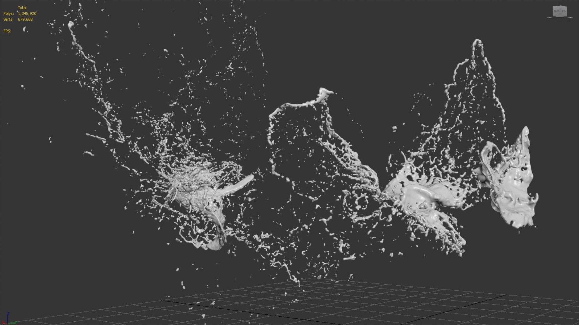 3D Model Water Splash Animation - TurboSquid 1693625