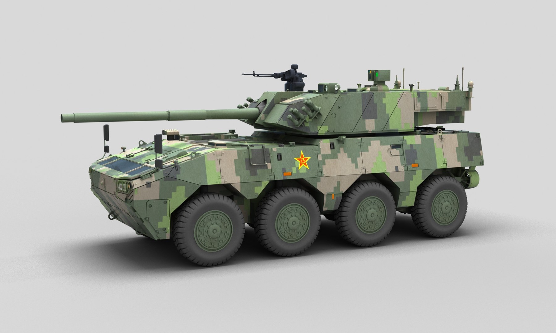 Chinese ZBL-19 Infantry Fighting Vehicle 3D - TurboSquid 2299381