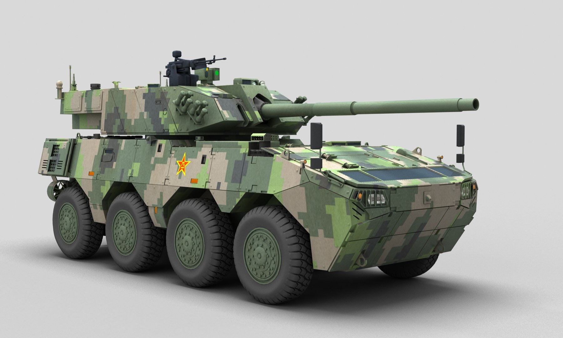 Chinese ZBL-19 Infantry Fighting Vehicle 3D - TurboSquid 2299381