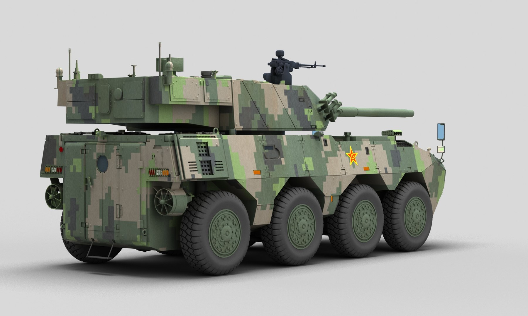 Chinese ZBL-19 Infantry Fighting Vehicle 3D - TurboSquid 2299381
