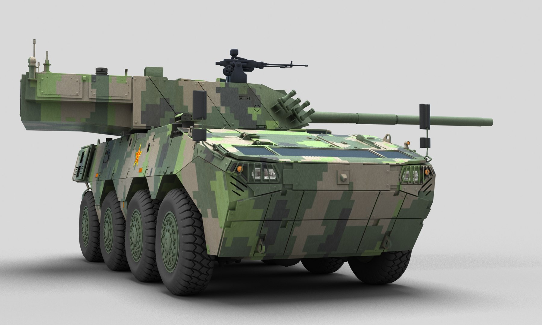 Chinese ZBL-19 Infantry Fighting Vehicle 3D - TurboSquid 2299381