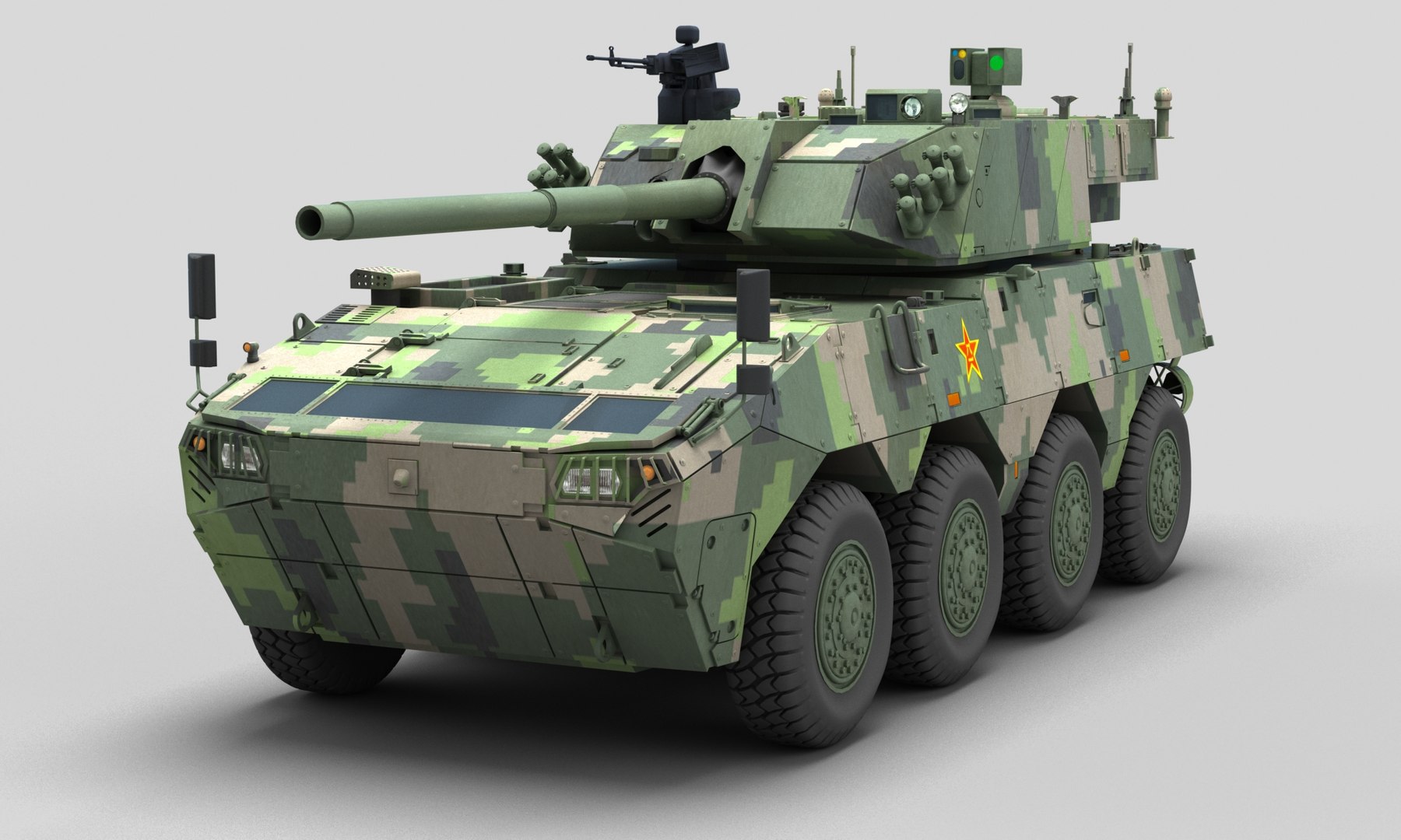 Chinese ZBL-19 Infantry Fighting Vehicle 3D - TurboSquid 2299381