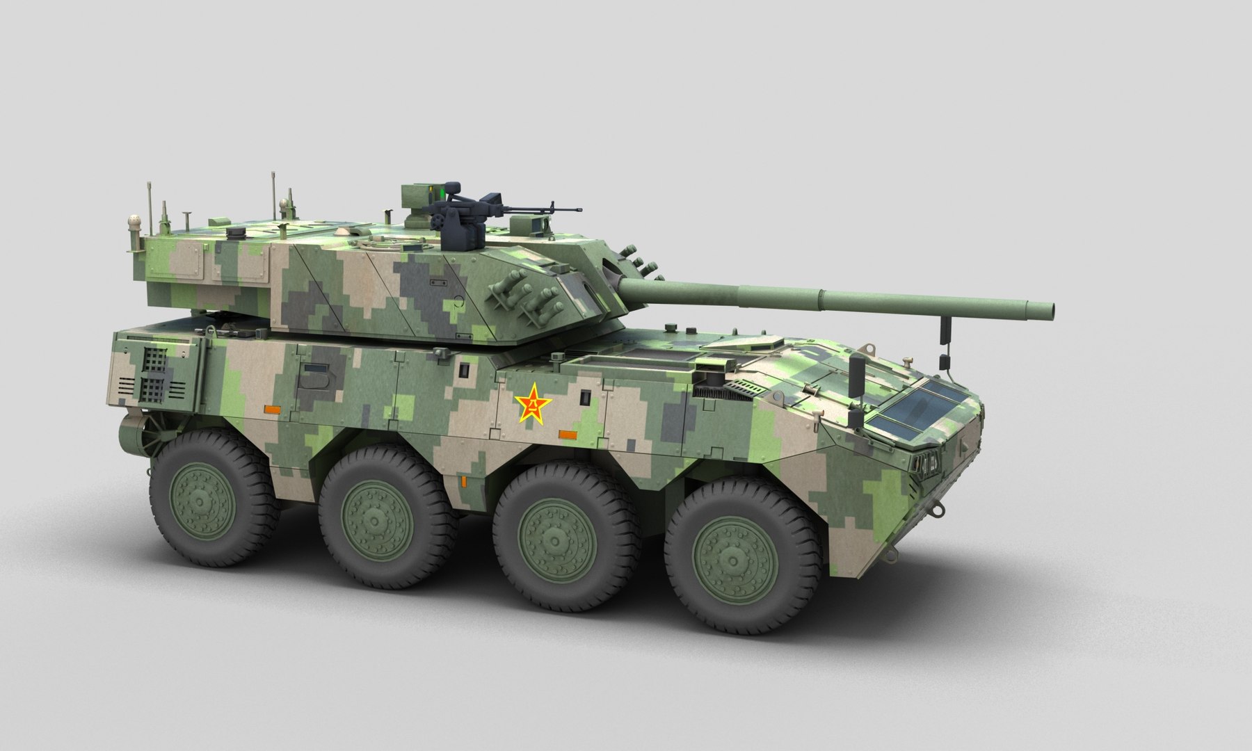 Chinese ZBL-19 Infantry Fighting Vehicle 3D - TurboSquid 2299381