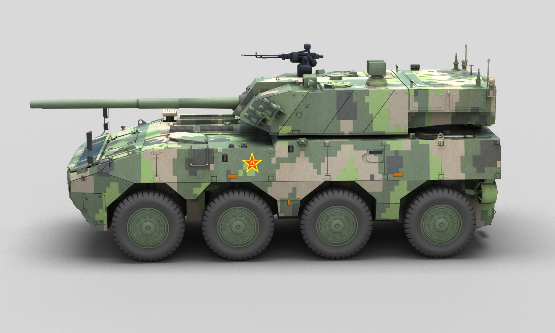 Chinese ZBL-19 Infantry Fighting Vehicle 3D - TurboSquid 2299381