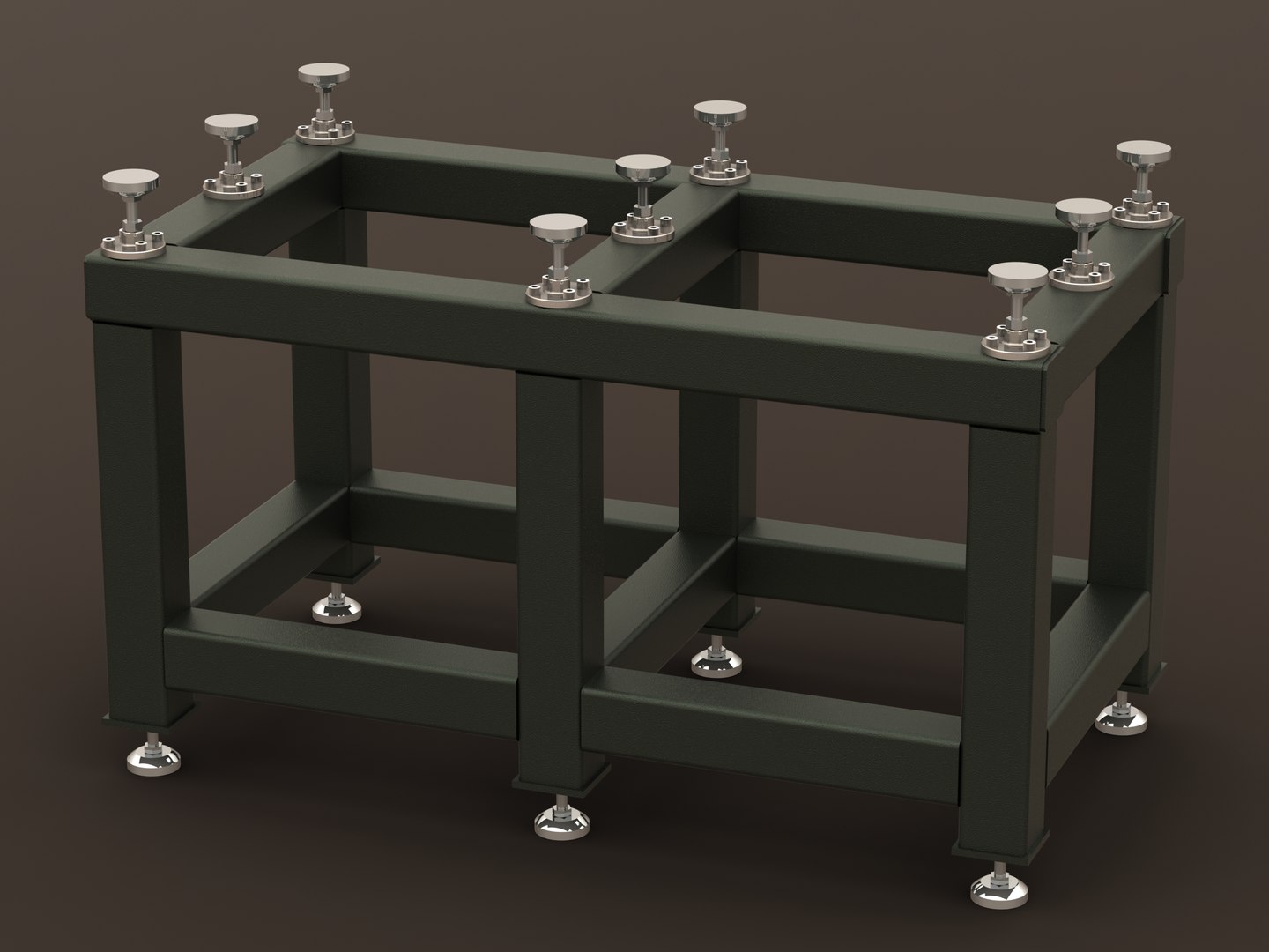 3D Heavy Duty Steel Stand for Precision Surface Plate - TurboSquid 2176840