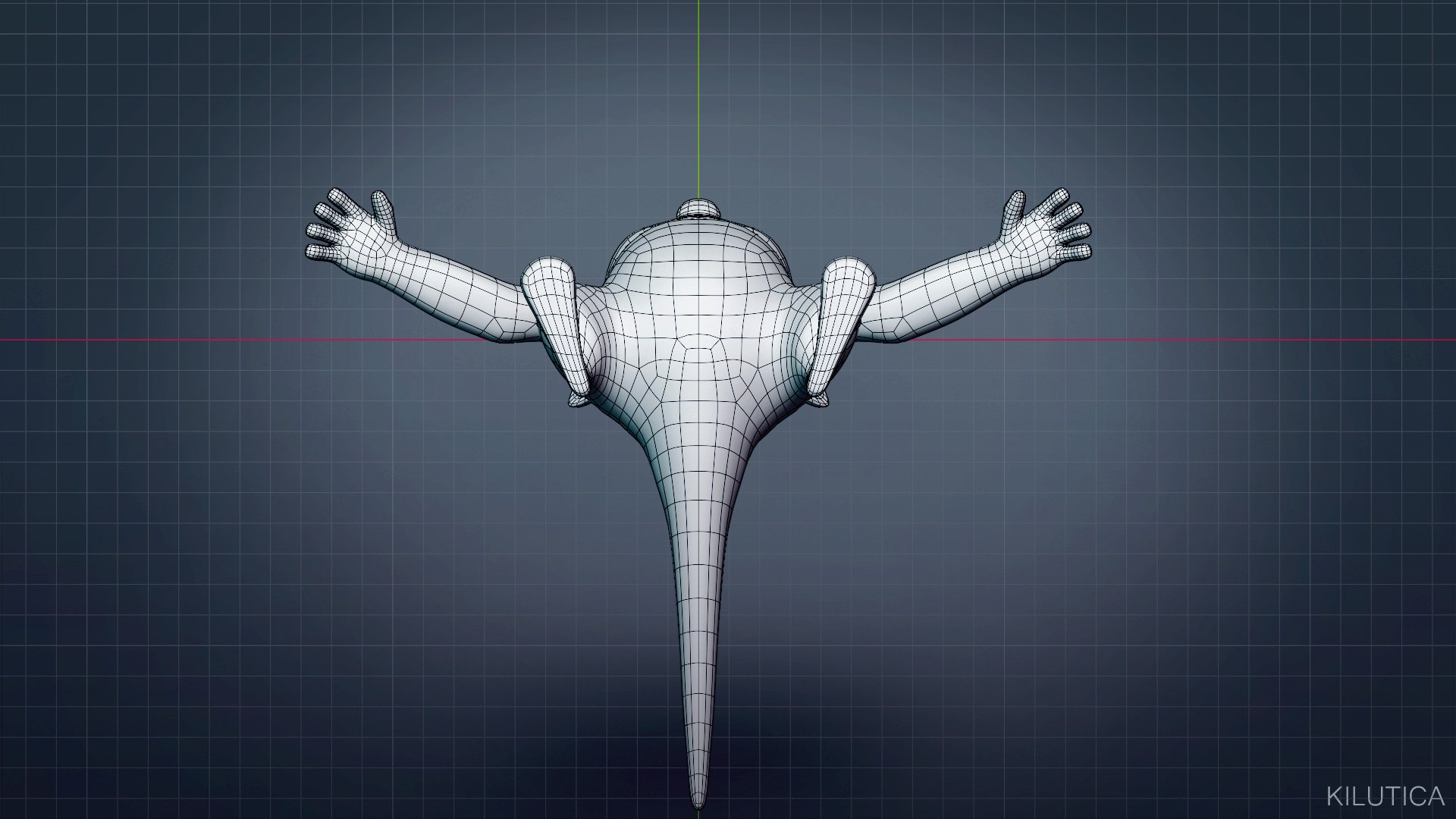 3D Cartoon Ferret Biped Rigged Model - TurboSquid 2277973
