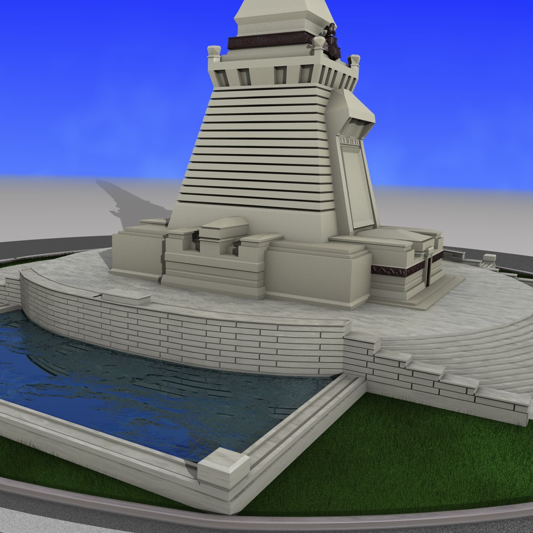 Historical Monument 3d Max