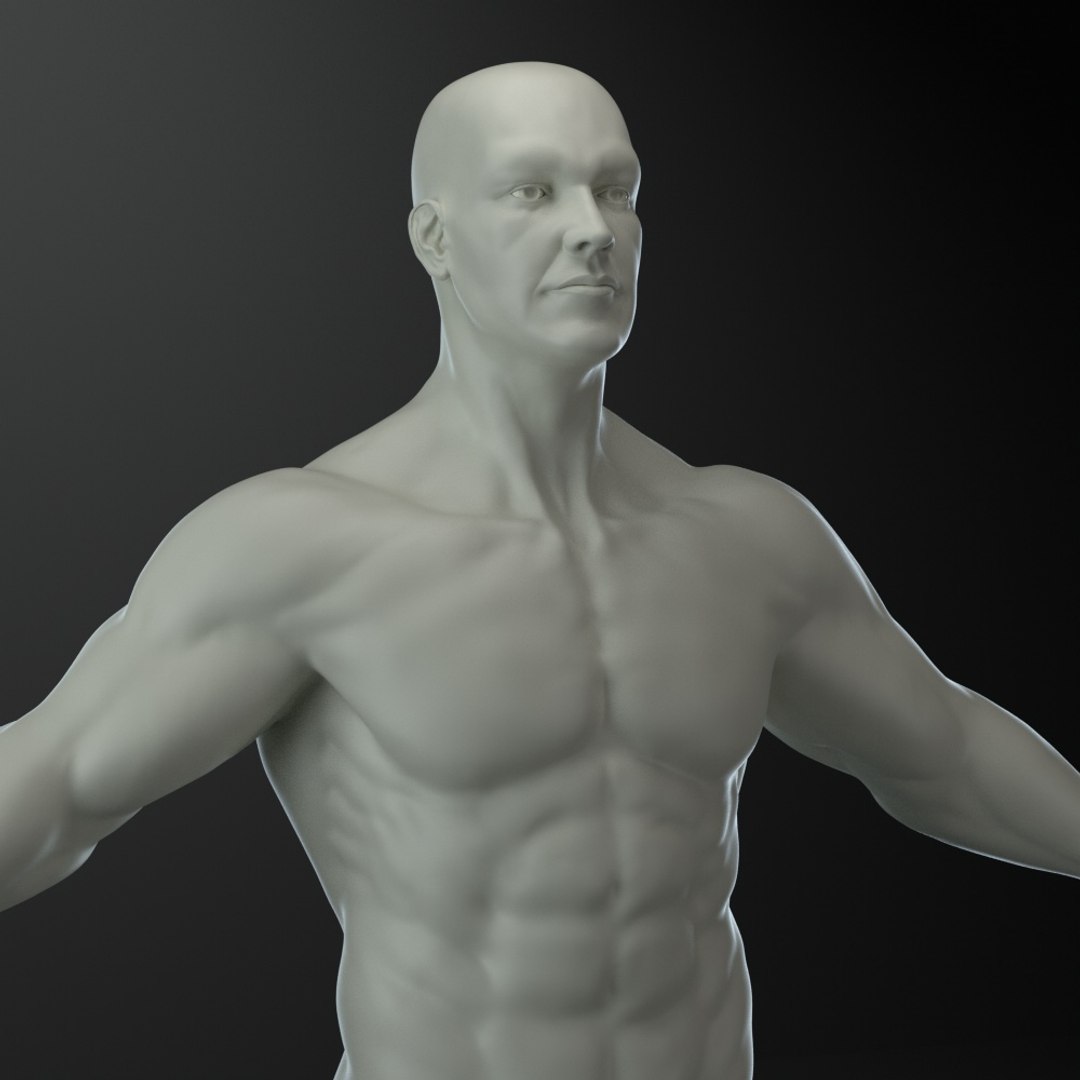 Male Body 3D Model - TurboSquid 1428179