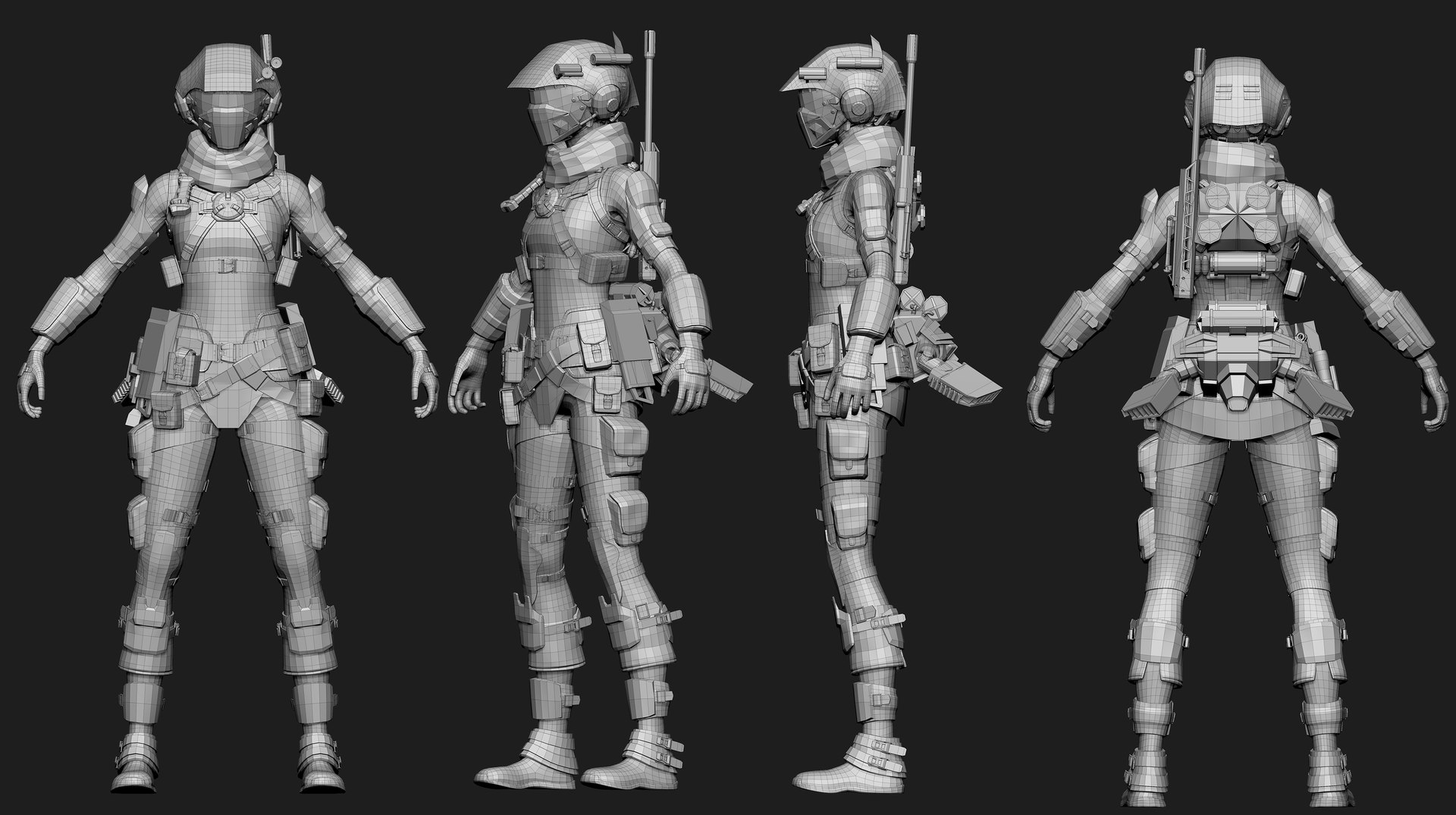 Scout Pilot Anim Rig 3D - TurboSquid 1771879