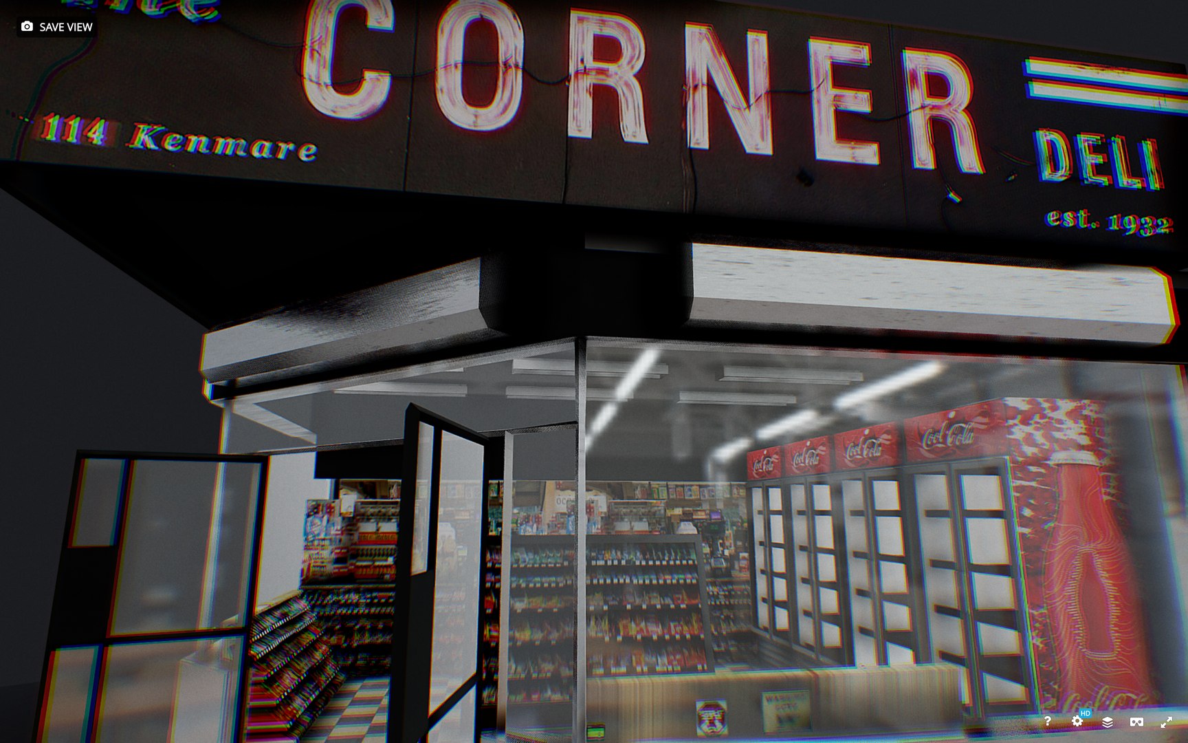 3D Model Corner Store - TurboSquid 1886814
