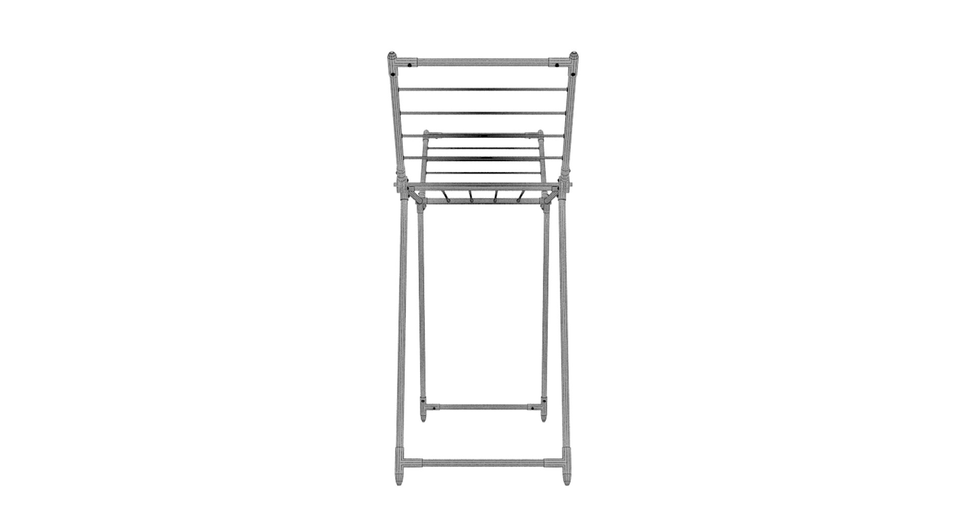 Drying Rack 3D Model - TurboSquid 1452755
