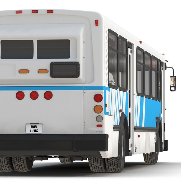 orion v transit bus 3d model