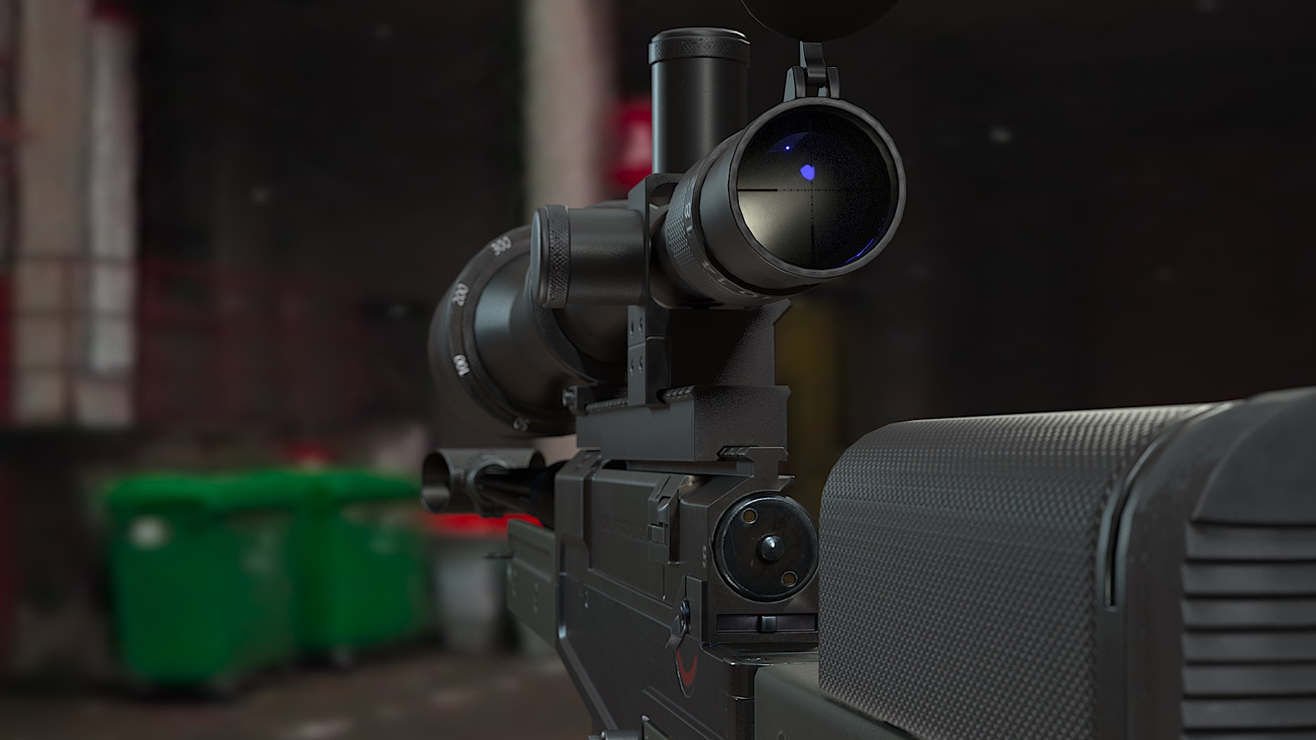 Accuracy International AW50Low Poly Model 3D - TurboSquid 2279721