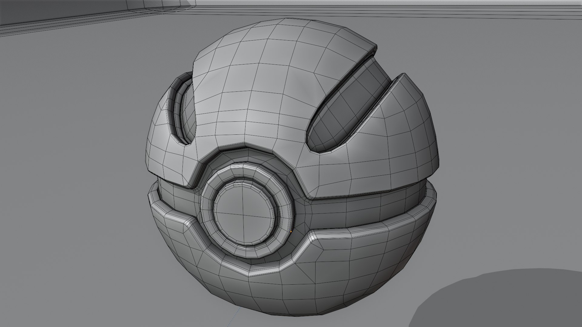 3D Pokemon Pokeball Open And Closed Model - TurboSquid 2353455