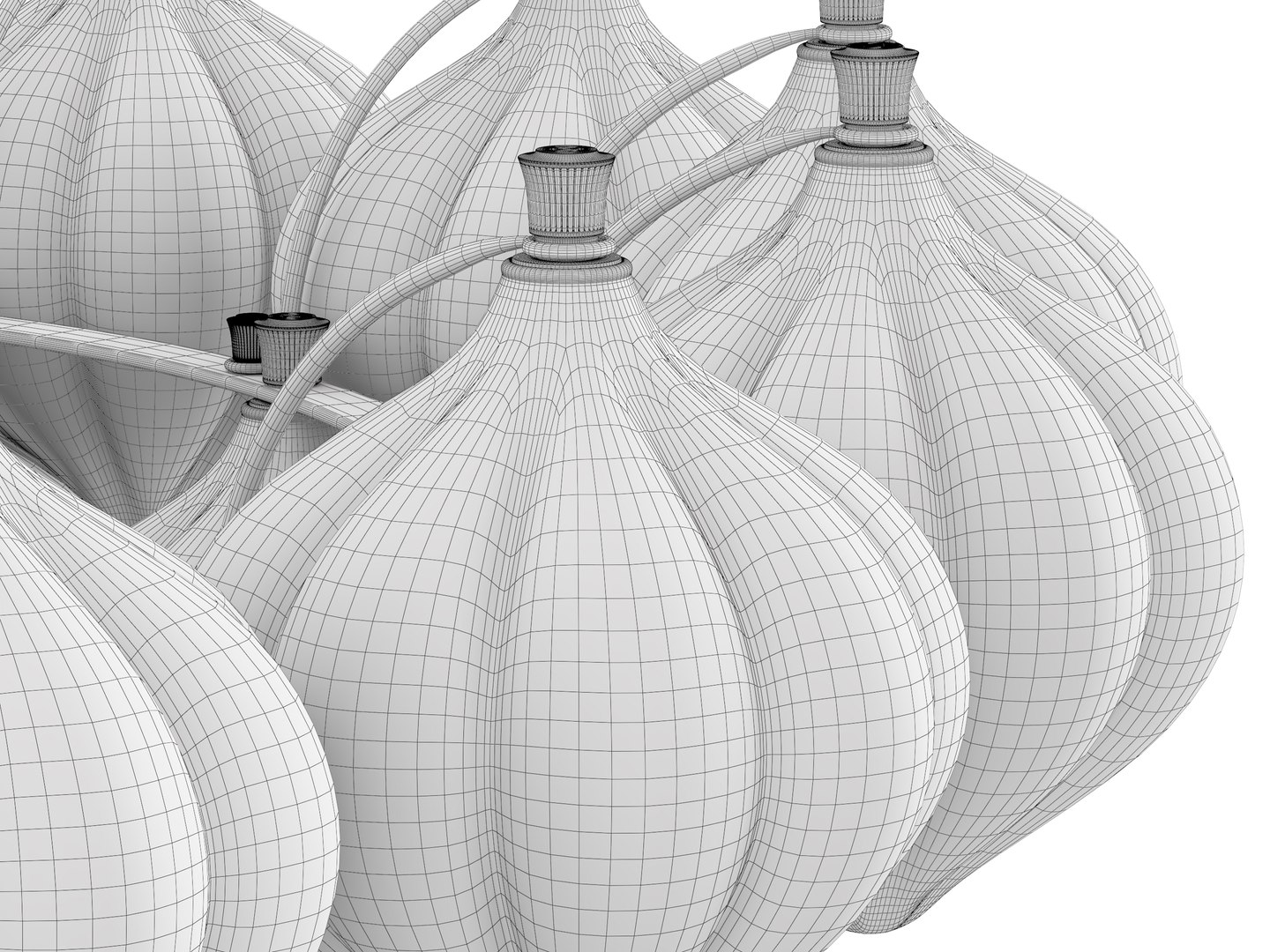 Caselli Basket Chandelier Model - TurboSquid 2367817