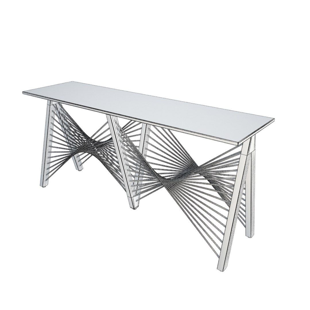 Vito Furniture Wooden Tables 3D Model - TurboSquid 1424398