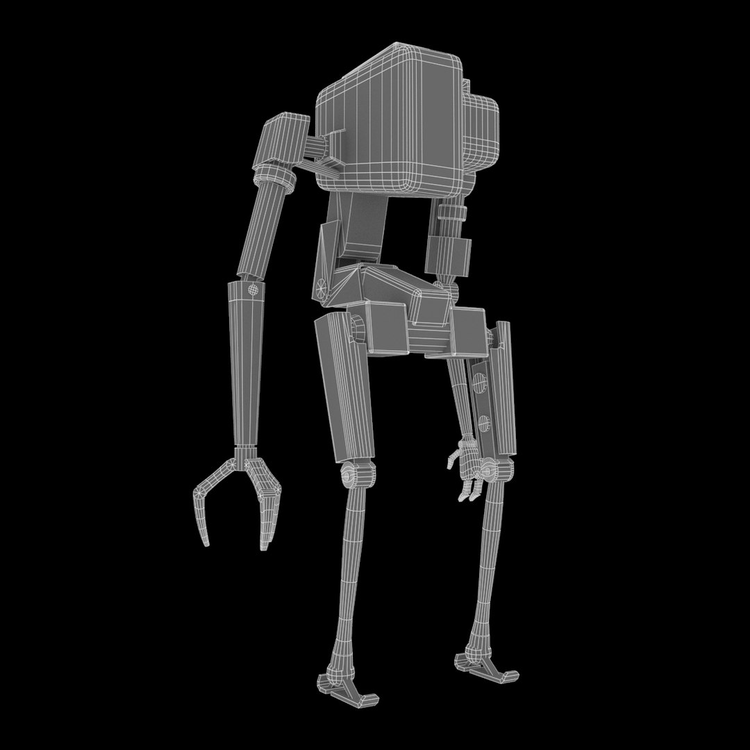 Bot Robot Character 3D Model - TurboSquid 1226535
