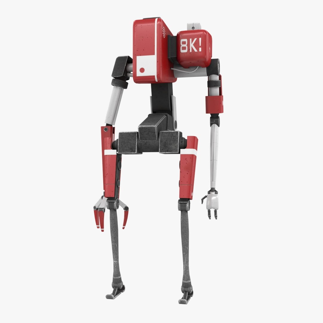 Bot Robot Character 3D Model - TurboSquid 1226535