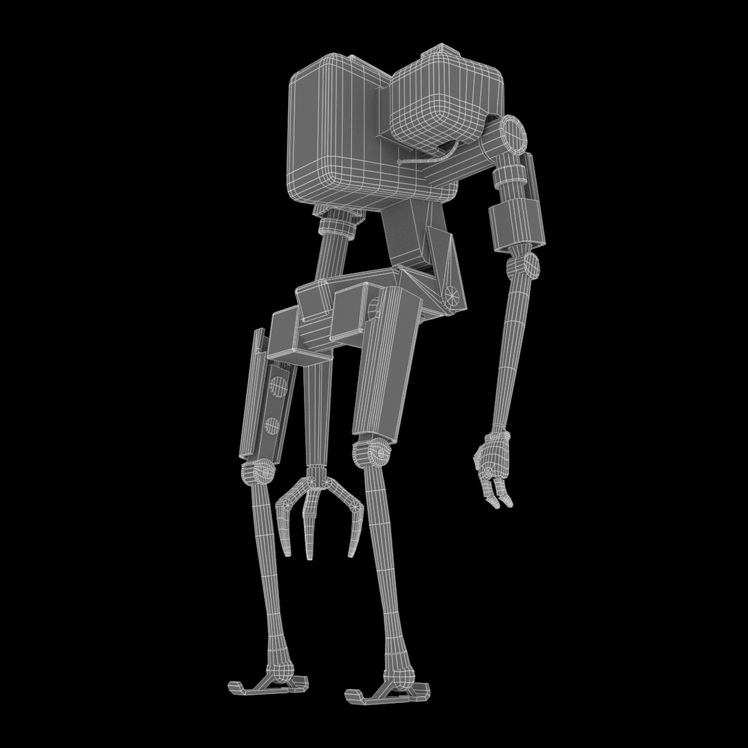 Bot Robot Character 3D Model - TurboSquid 1226535