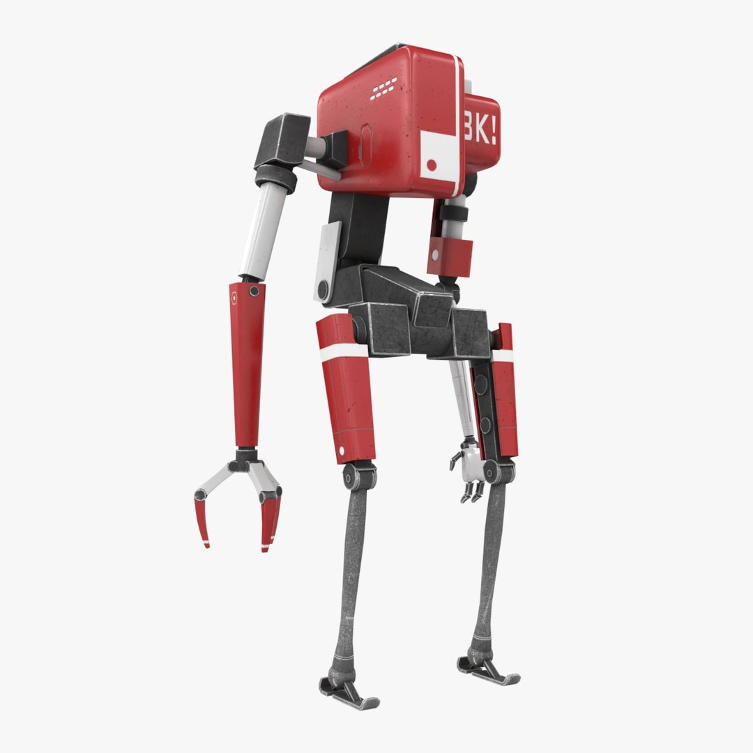 Bot Robot Character 3D Model - TurboSquid 1226535