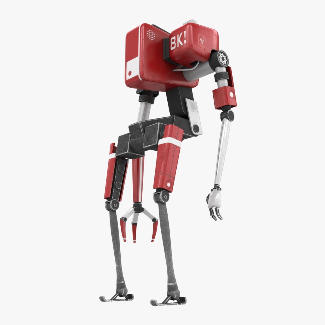 Bot Robot Character 3D Model - TurboSquid 1226535
