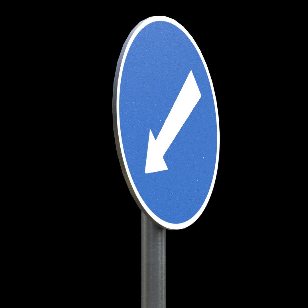 Compulsory Left 3D Model - TurboSquid 1490693