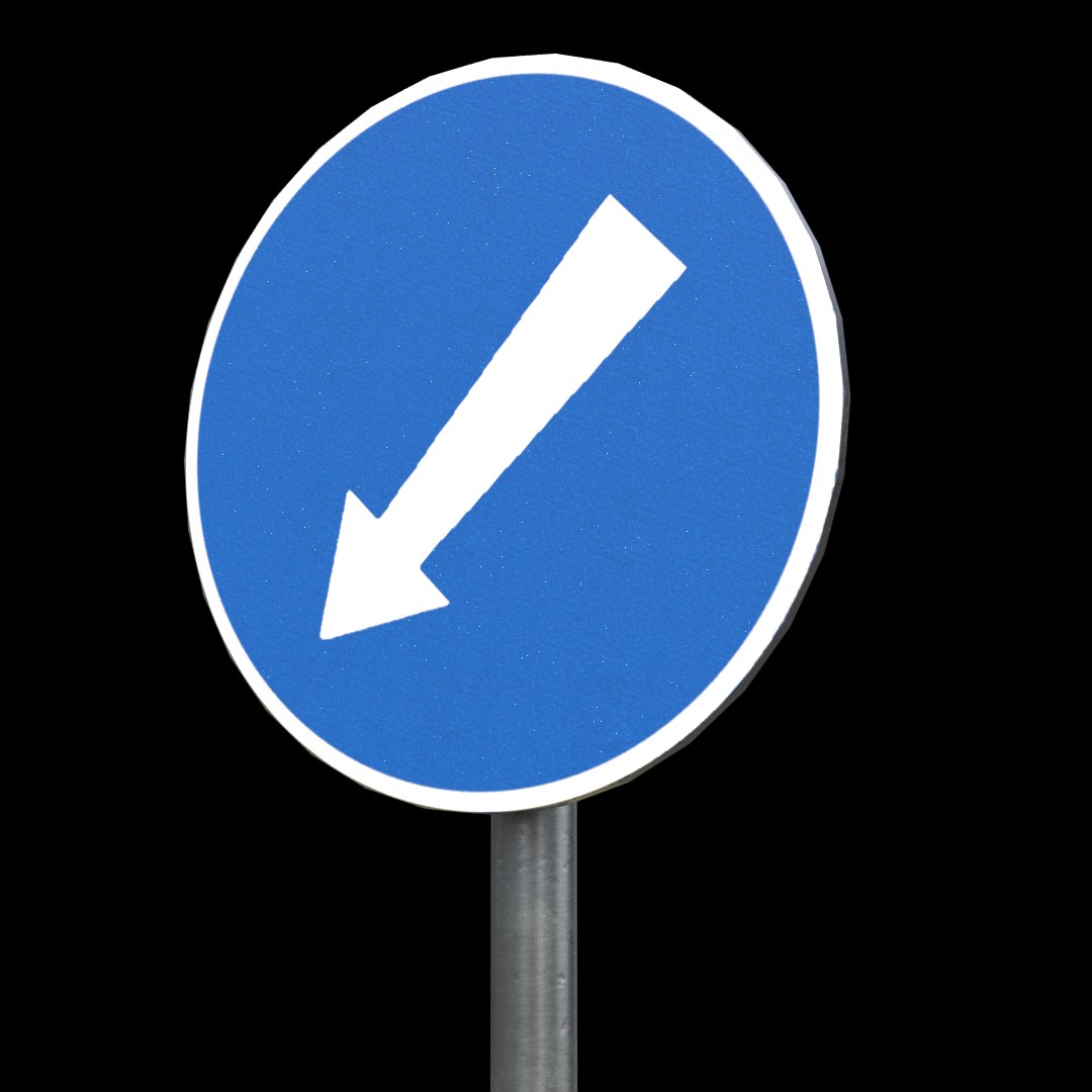 Compulsory Left 3D Model - TurboSquid 1490693