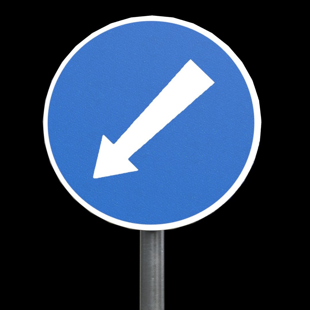 Compulsory Left 3D Model - TurboSquid 1490693