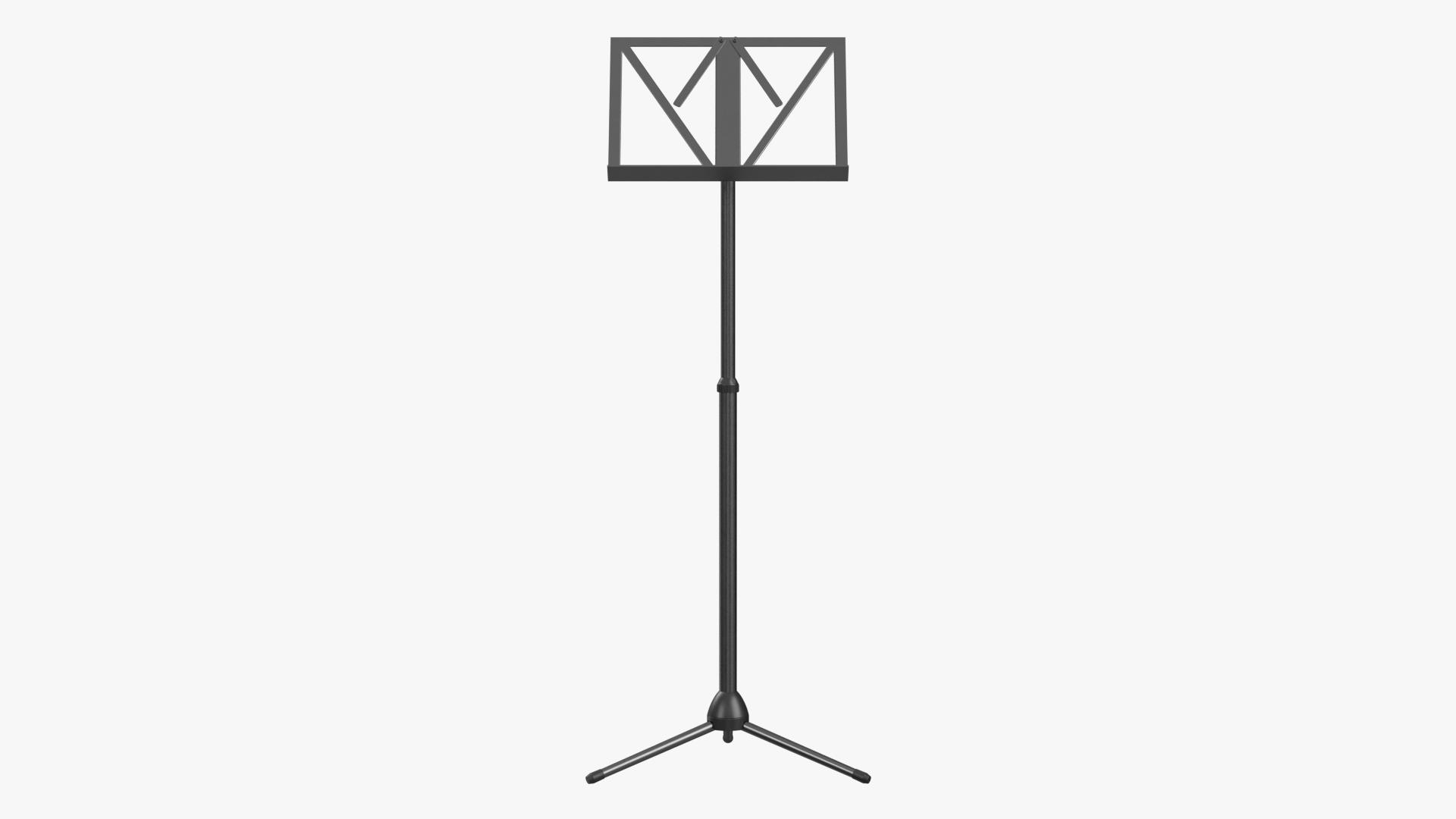 Music Stand 3 3D - TurboSquid 1910636