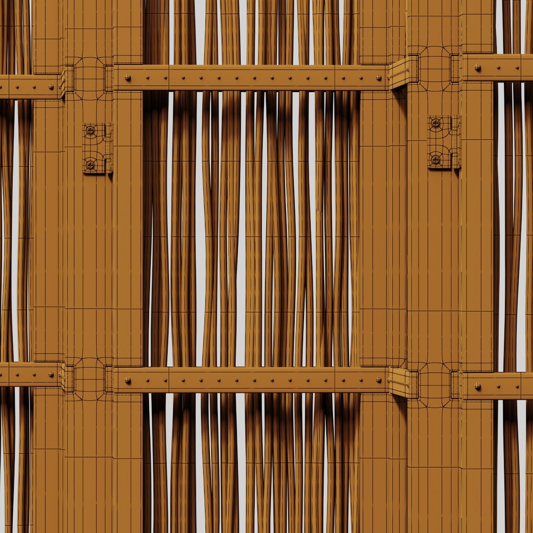 3D Model Screen Branch Crooked Decor N4 - TurboSquid 1790425