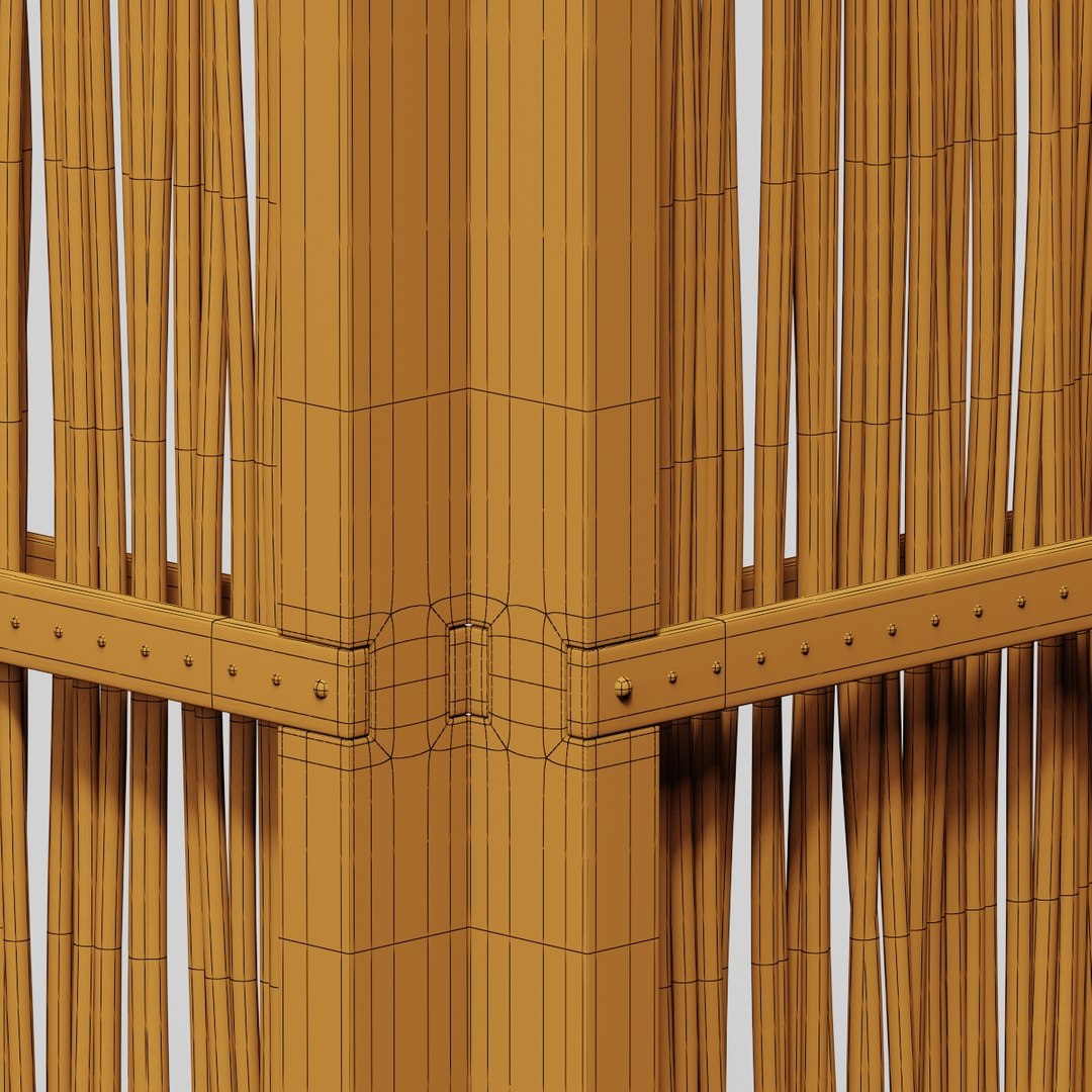 3D Model Screen Branch Crooked Decor N4 - TurboSquid 1790425