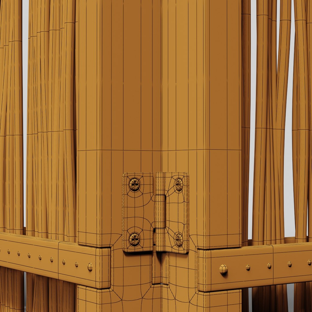 3D Model Screen Branch Crooked Decor N4 - TurboSquid 1790425