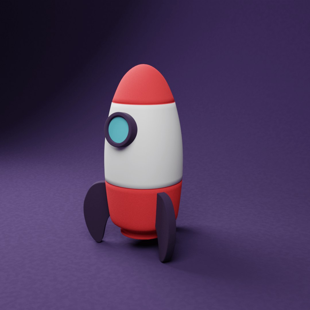 3D Rocket 3D Model - TurboSquid 1952594
