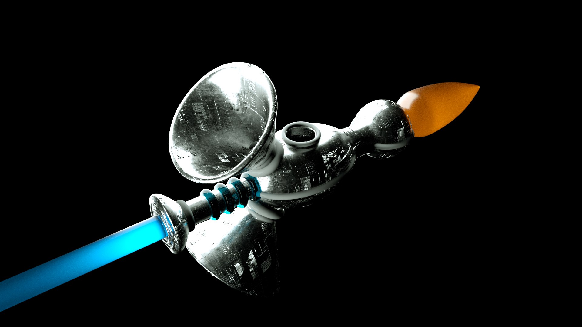 Caplan Thruster 3D Model - TurboSquid 1857565