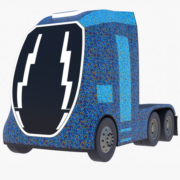 Zukünftiger Sattelzug IV PBR 3D-Modell - TurboSquid 2281291