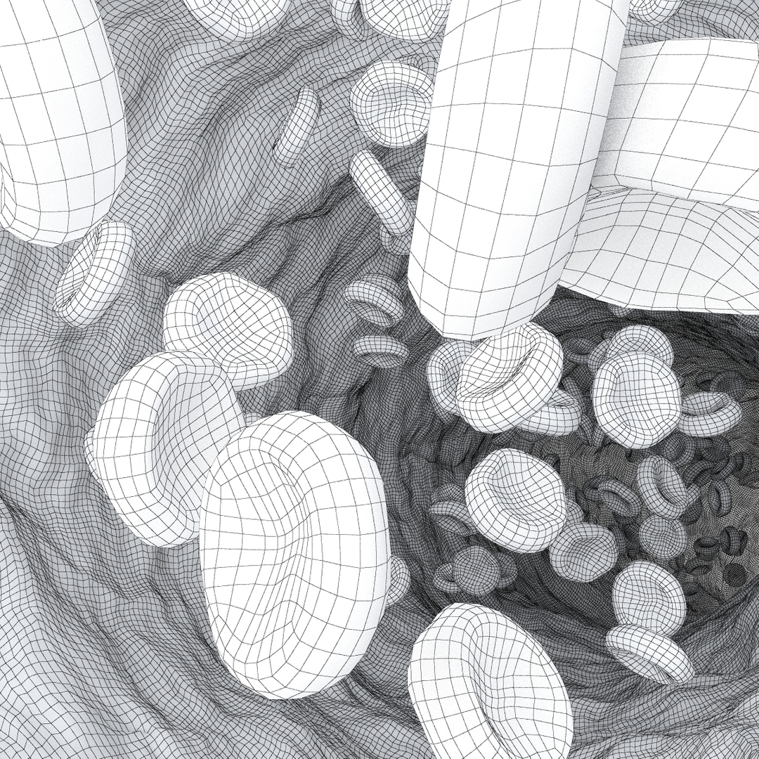 3D Blood Cells Model - TurboSquid 1164381