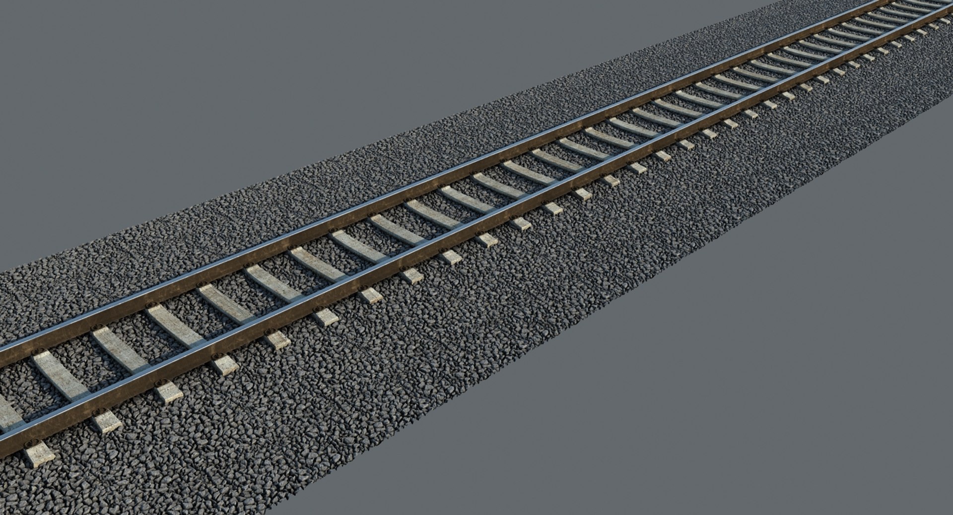 3d Railway Tracks