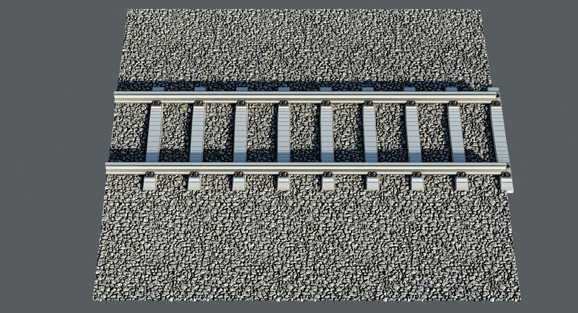 3d Railway Tracks