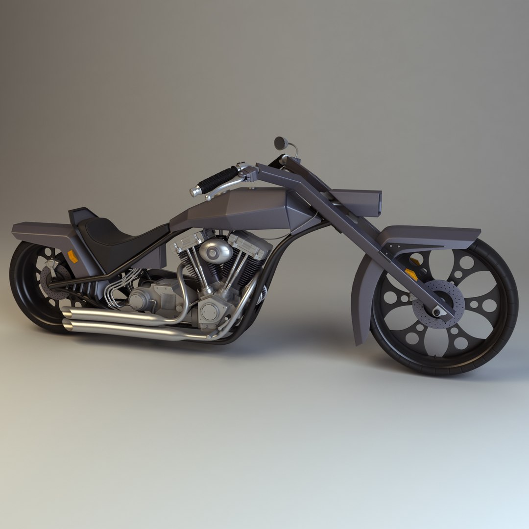 3d Custom Chopper