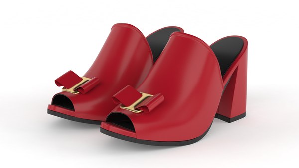 Women Slide Sandal 3D model - TurboSquid 1810007