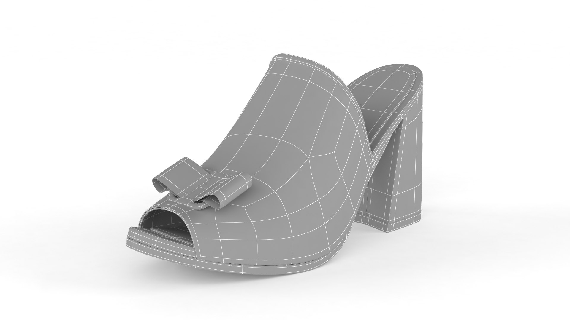 Women Slide Sandal 3D Model - TurboSquid 1810007