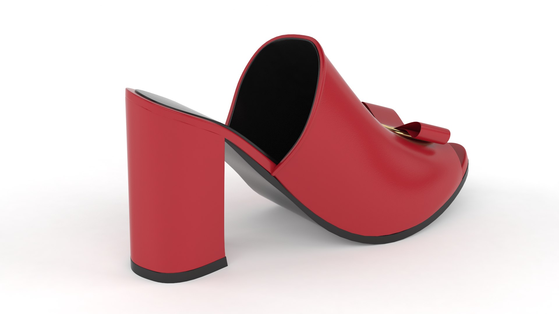 Women Slide Sandal 3D Model - TurboSquid 1810007