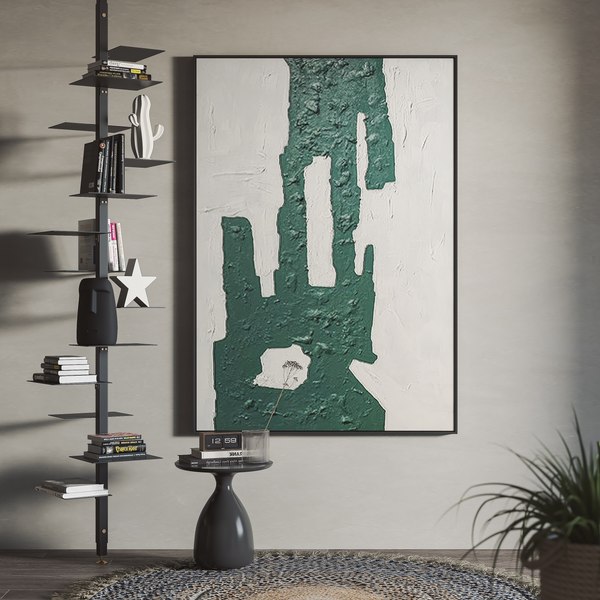 modelo 3d Modern Art Decorative Painting Models - TurboSquid 2069249