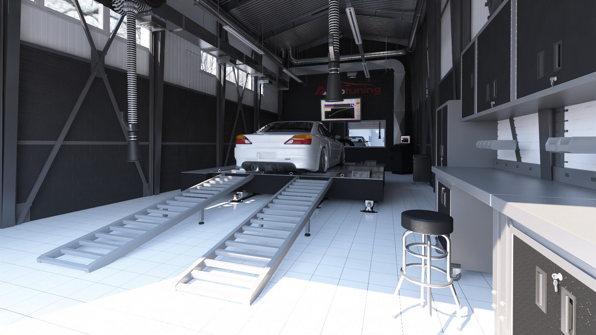 3D Car Service 4 Model - TurboSquid 2011091