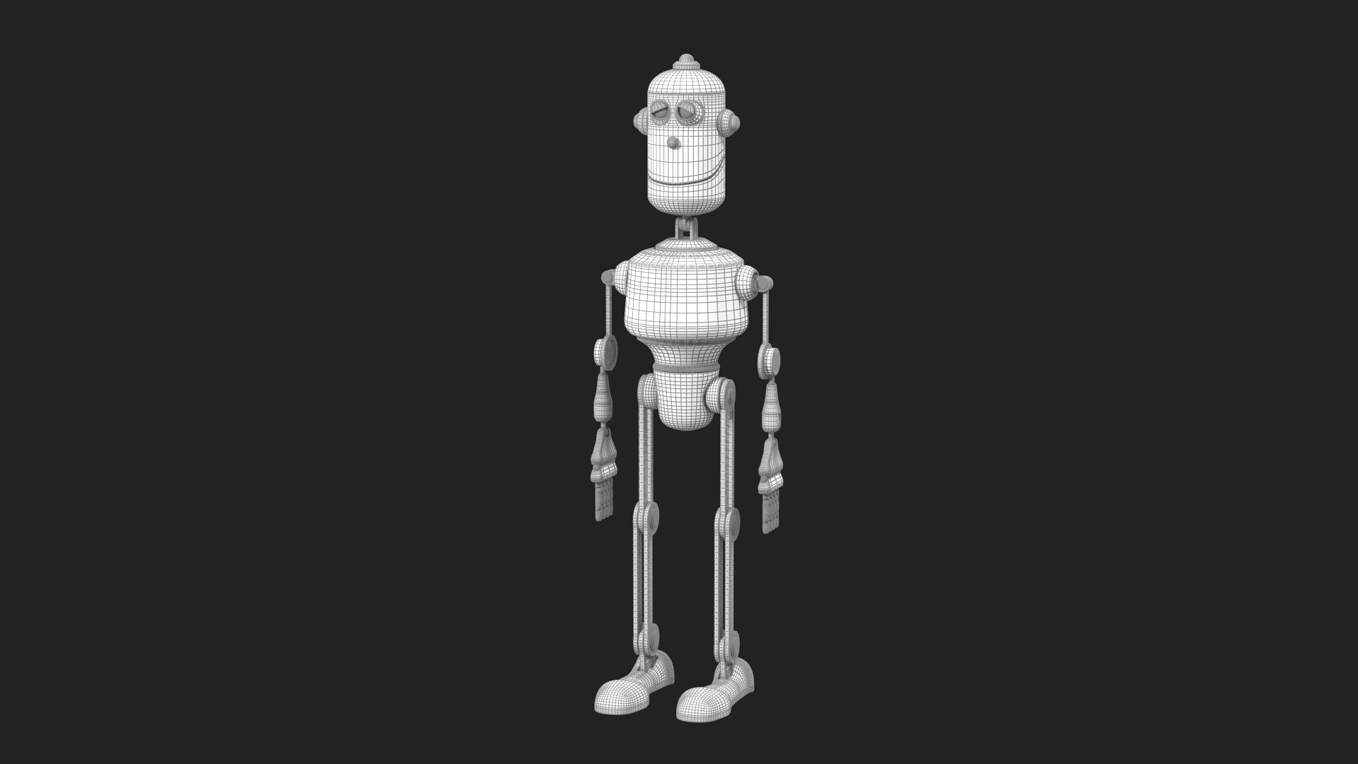 Phlegmatic Robot 3D Model - TurboSquid 1270784