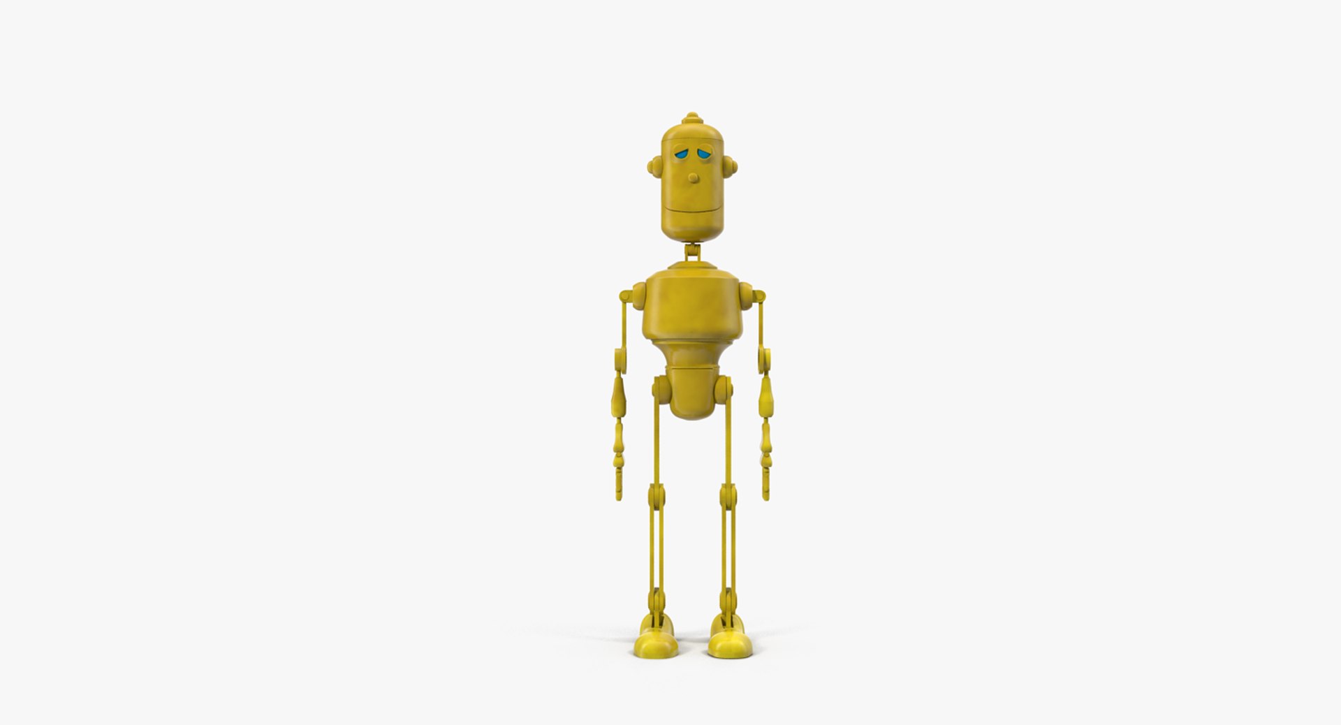 Phlegmatic Robot 3D Model - TurboSquid 1270784