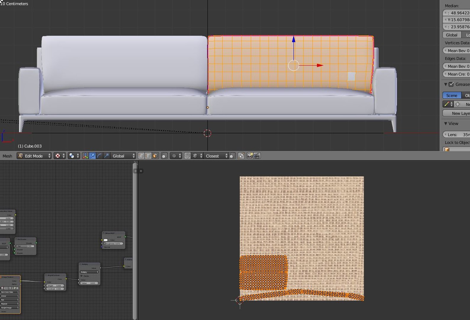 Carlo Colombo Modern Sofa 3d Model